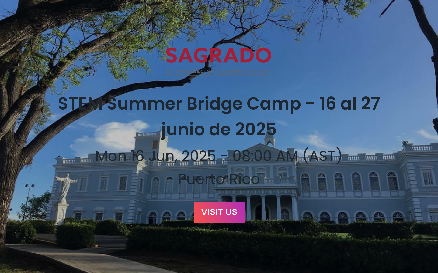 STEM Summer Bridge Camp - 16 al 27 junio de 2025